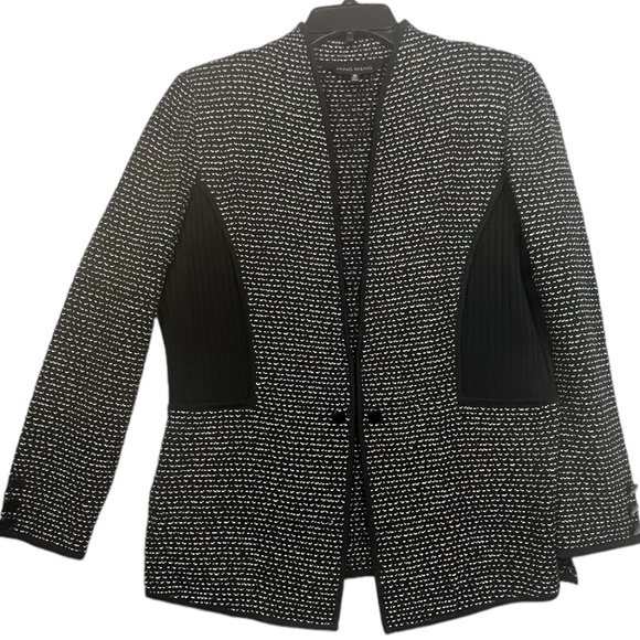Ming Wang | Jackets & Coats | Ming Wang Womens Long Sleeve Jacket M ...